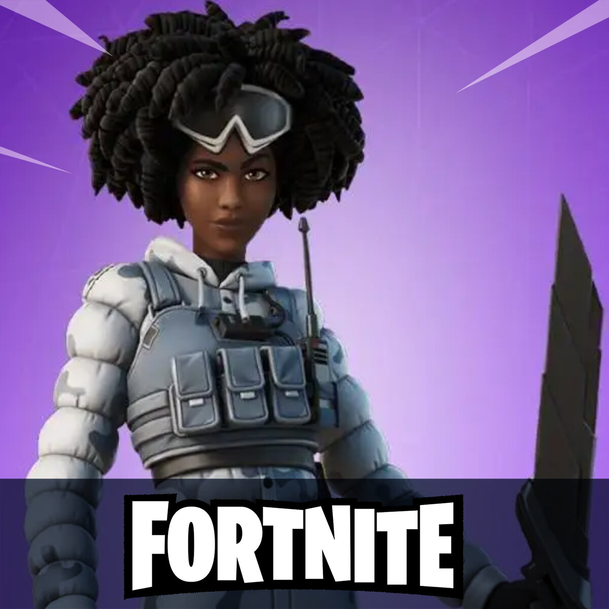 ArtStation - Fortnite Battle Royale - "Snow Stealth Slone" Outfit