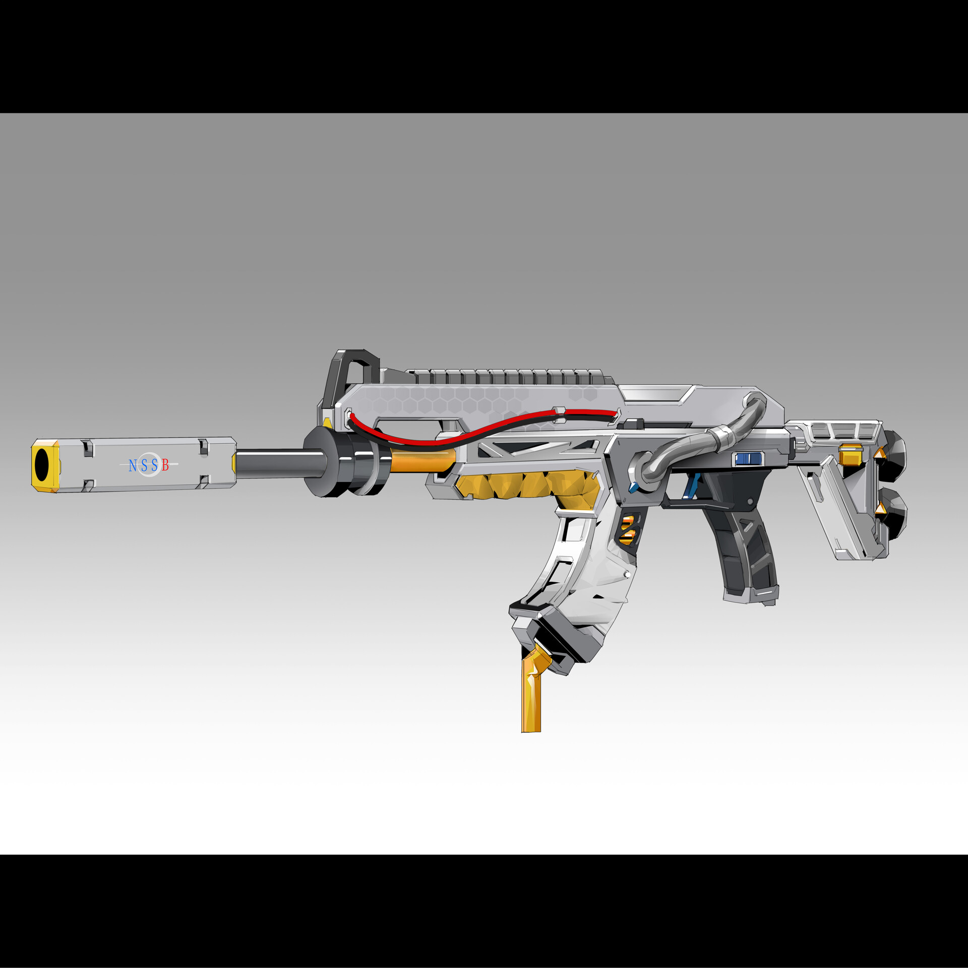 jiahao-Liu - space sifi ak Assault Rifle