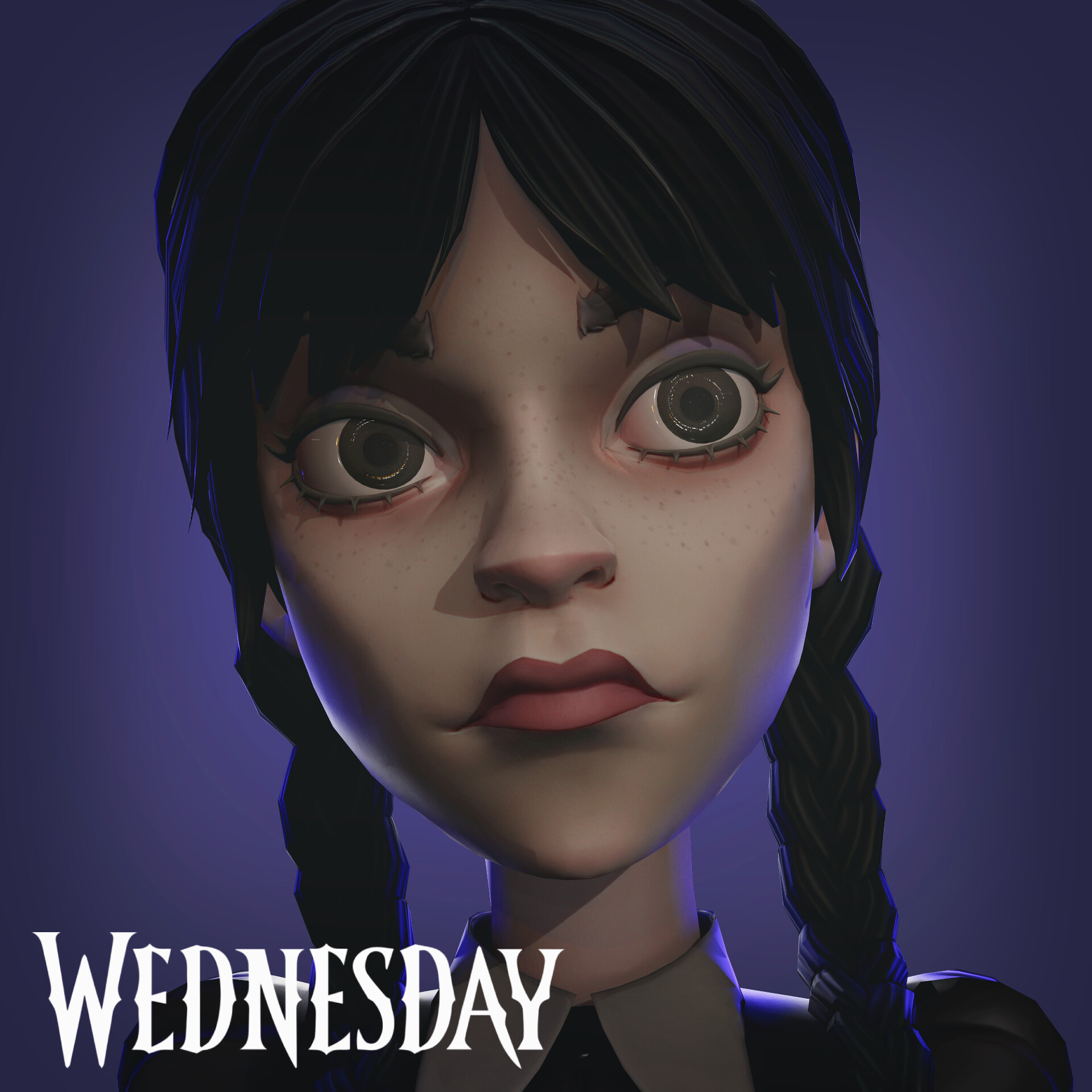 ArtStation - Wednesday Addams
