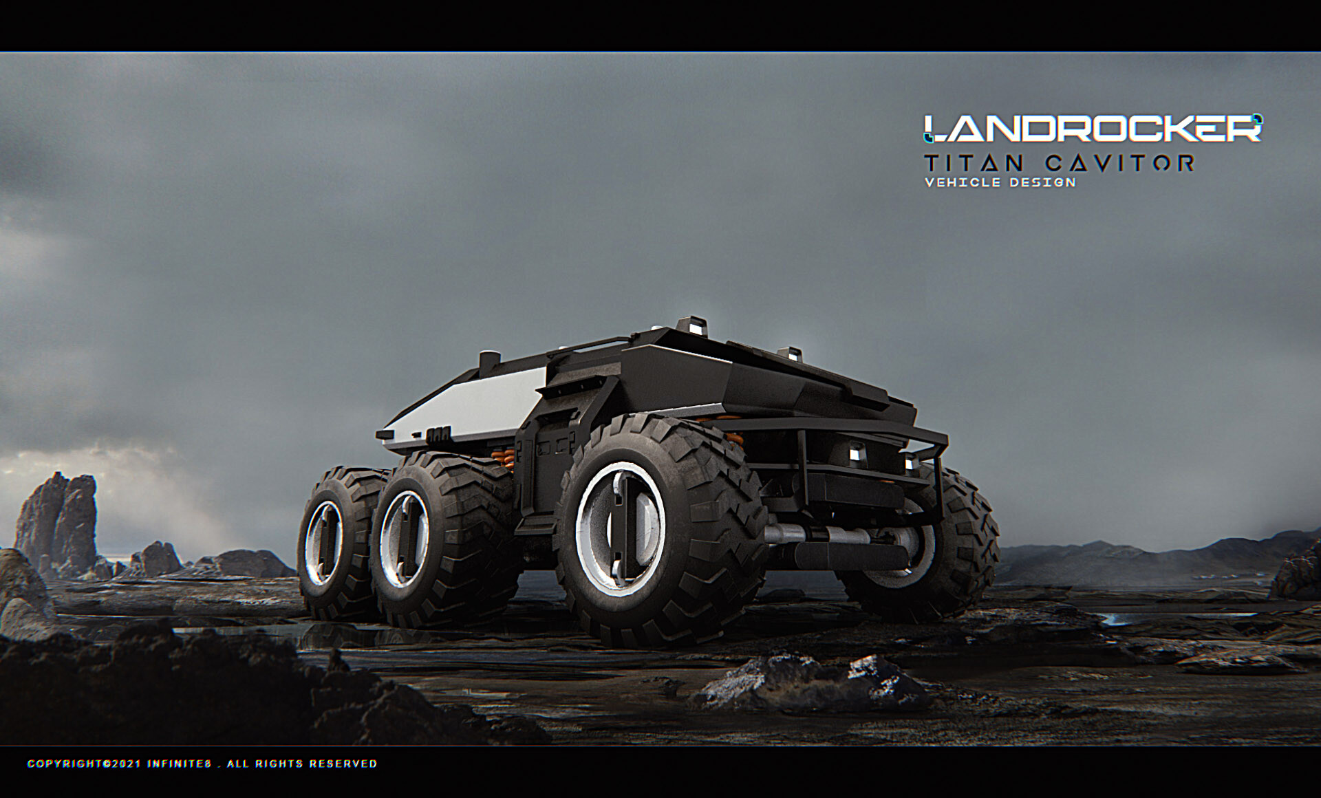 ArtStation - Titan Rover