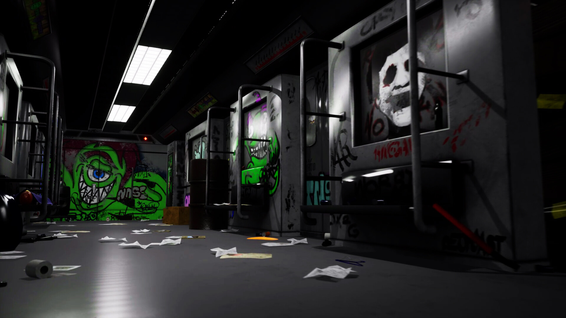 ArtStation - VR Bowling Game Subway