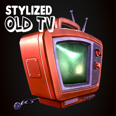 ArtStation - Stylized TV