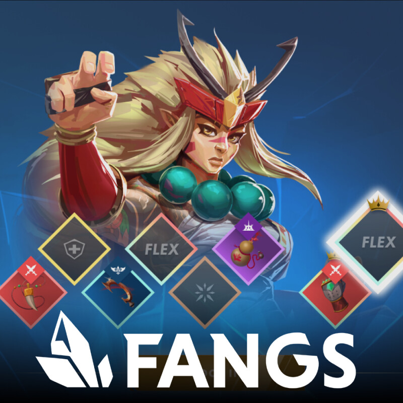 ArtStation - FANGS In-Game Preround Screens