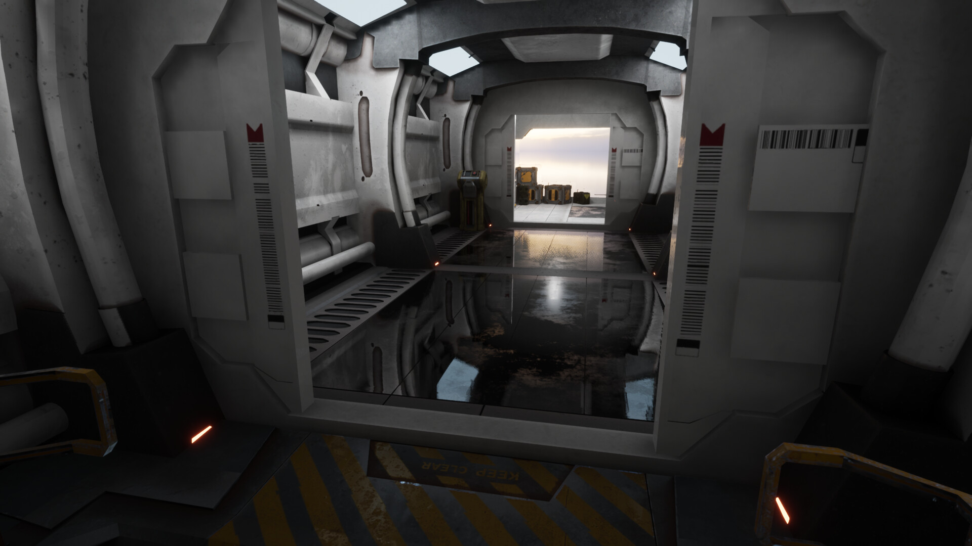 ArtStation - Sci-fi Lab Level