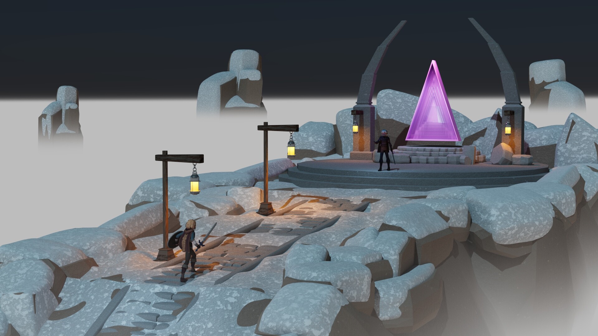 ArtStation - Animation backdrop + working images