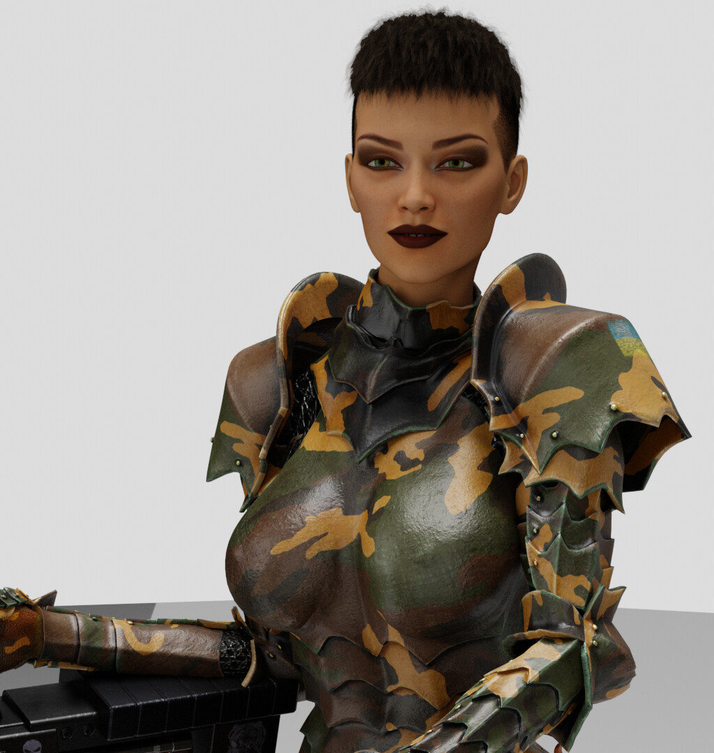 ArtStation - Lady Knight