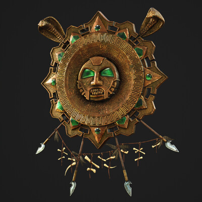 ArtStation - Aztec Shield
