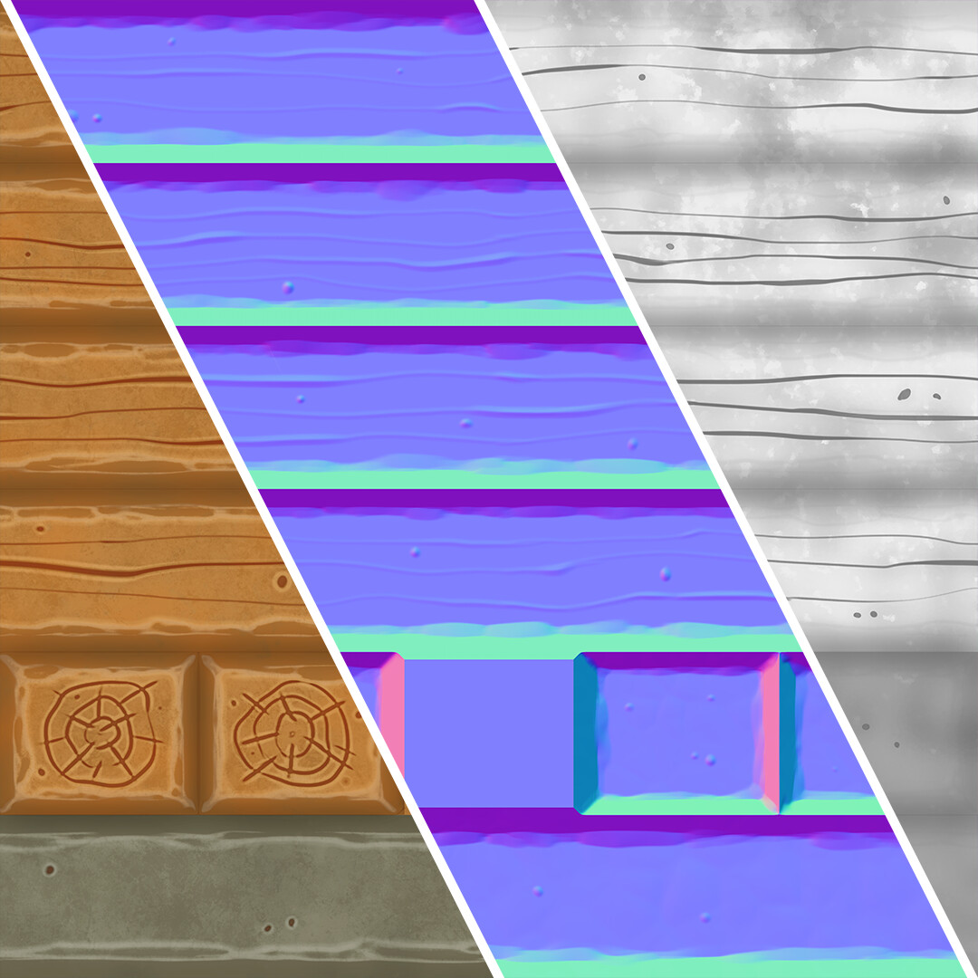 ArtStation - Trim Sheet Study