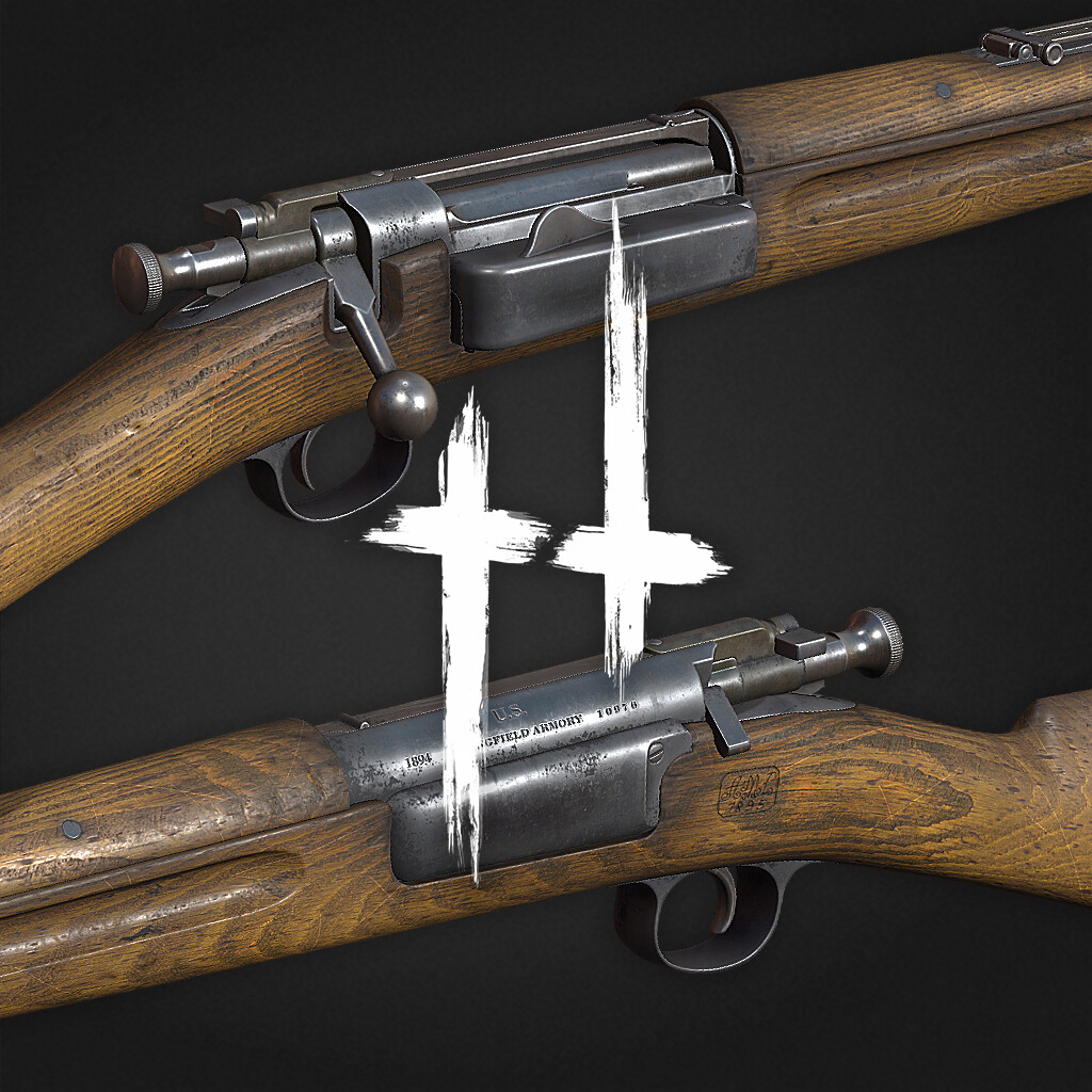 ArtStation - Hunt Showdown - Krag Rifle + Variants