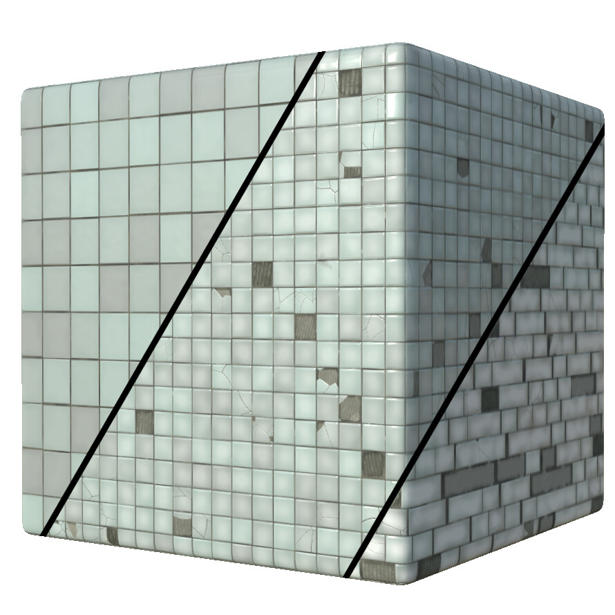 James de Bock - Procedural damaged tiles