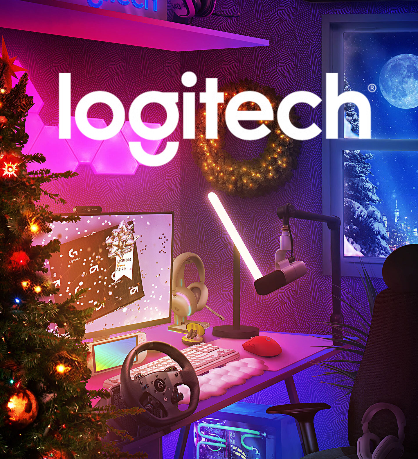ArtStation - Logitech - Happy Holidays