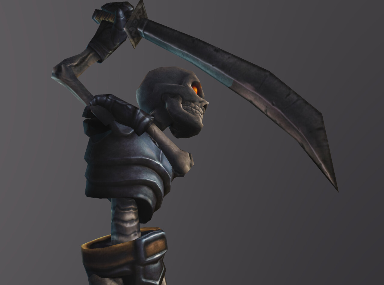 ArtStation - Skeleton Idle #1