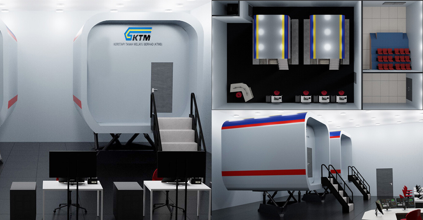 ArtStation - Simulator KTMB