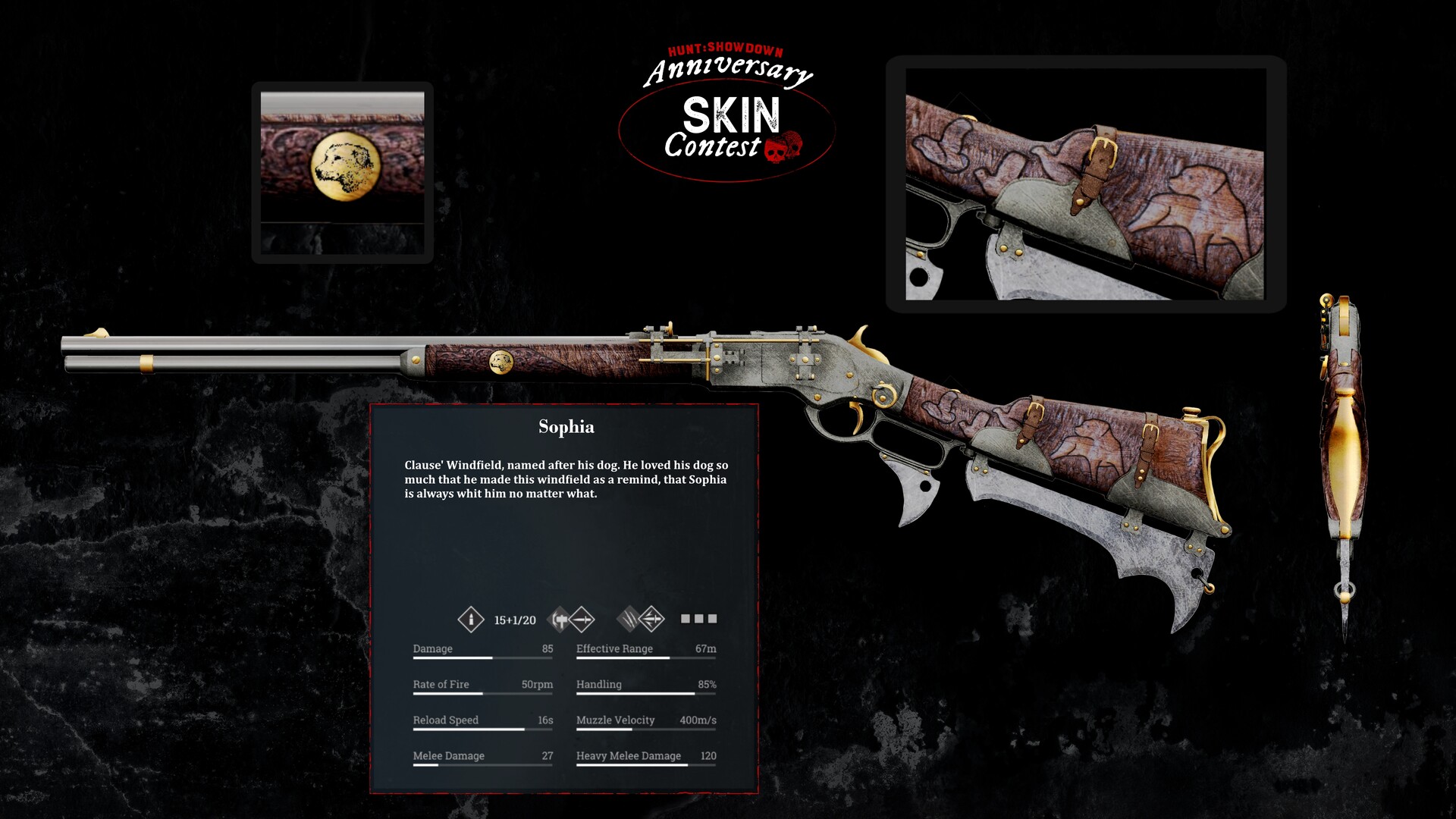 ArtStation - Hunt Showdown Weapon skins