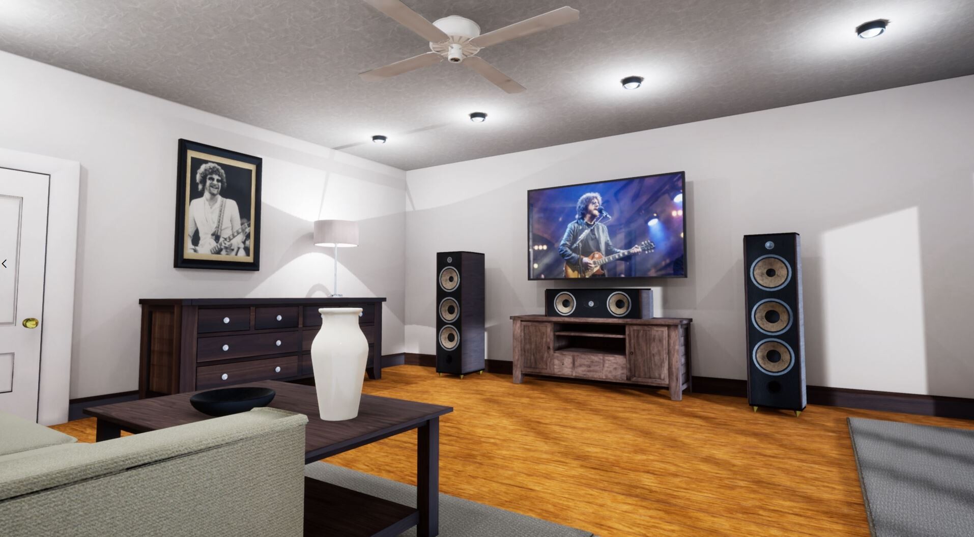 Mike - Living Room in Unreal Engine