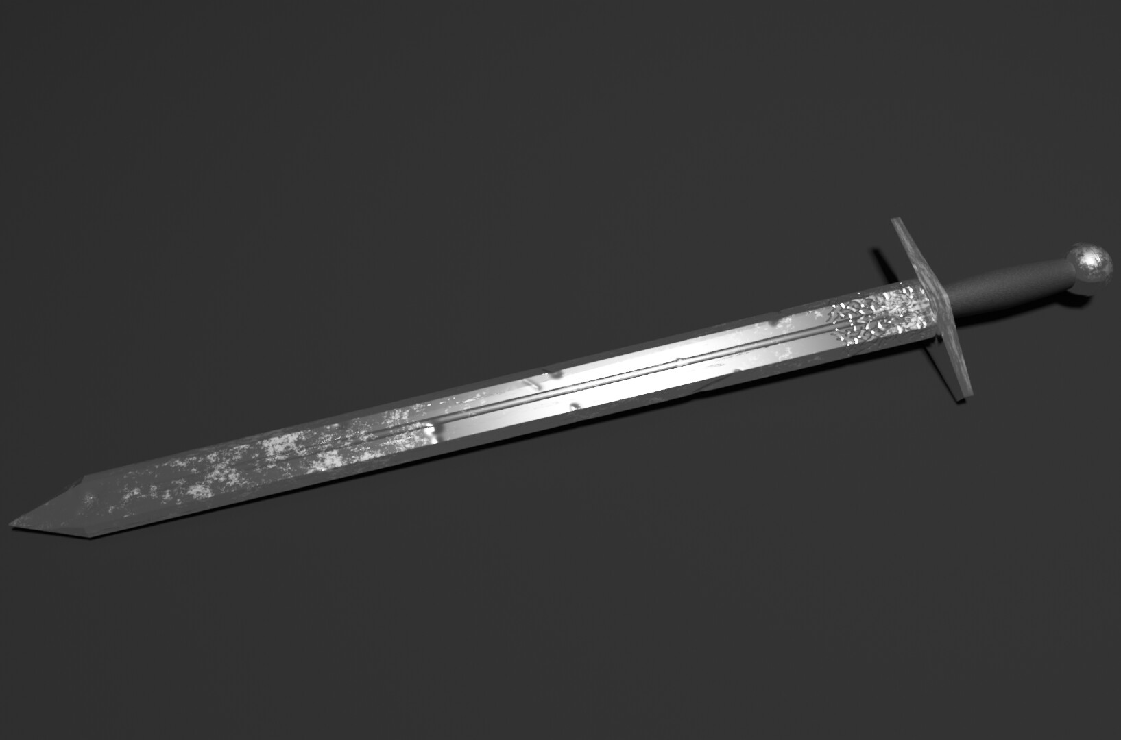 ArtStation - Metal longsword