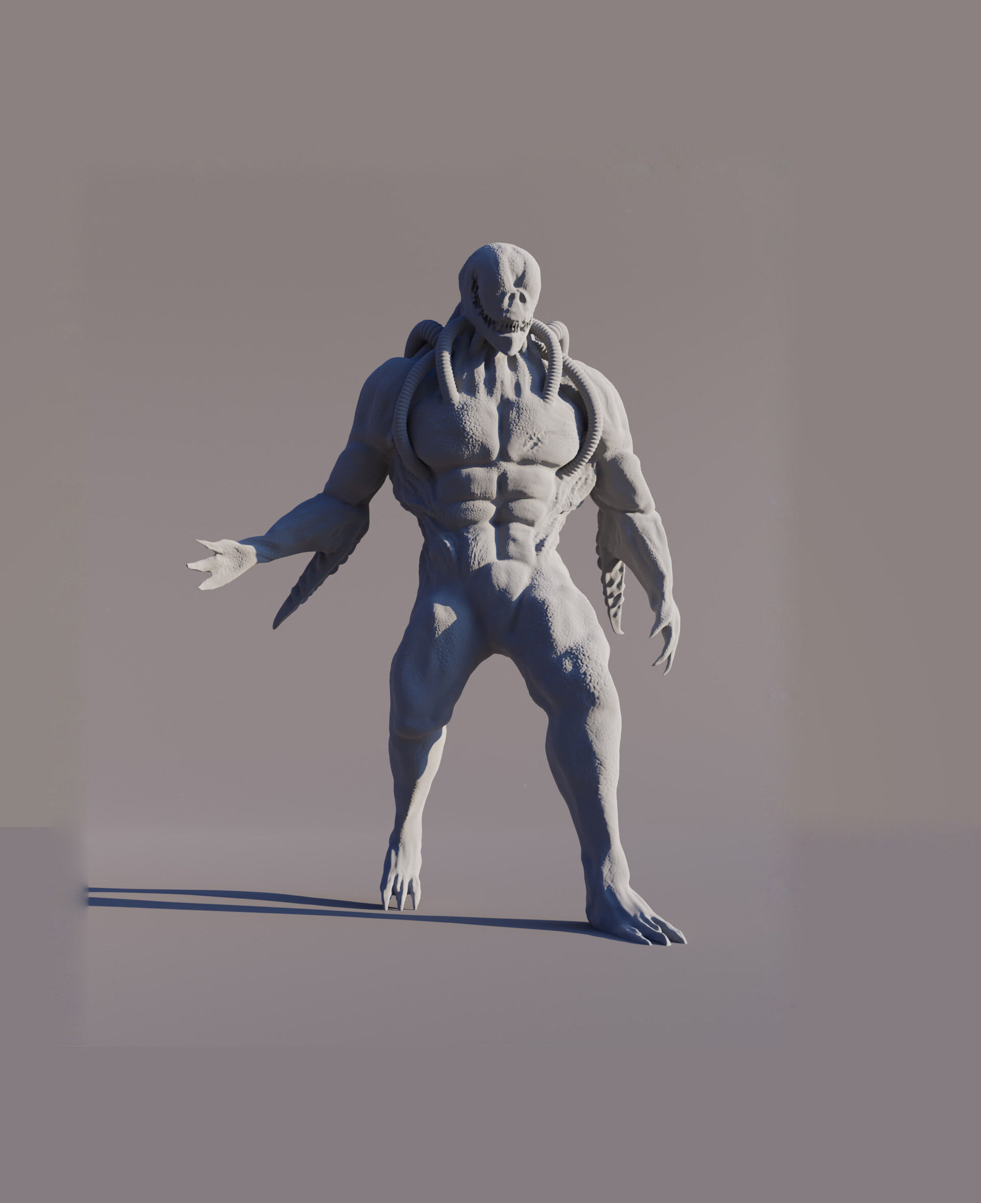 ArtStation - Monster Zbrush sculpt