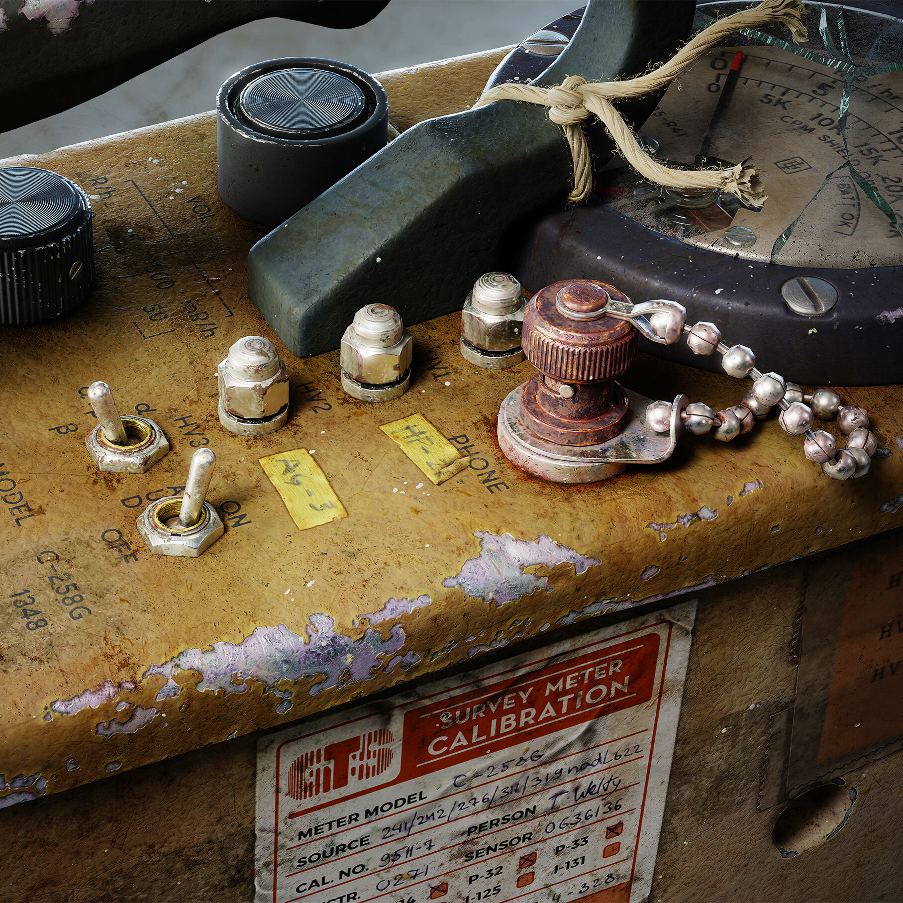 ArtStation - Old Geiger Counter