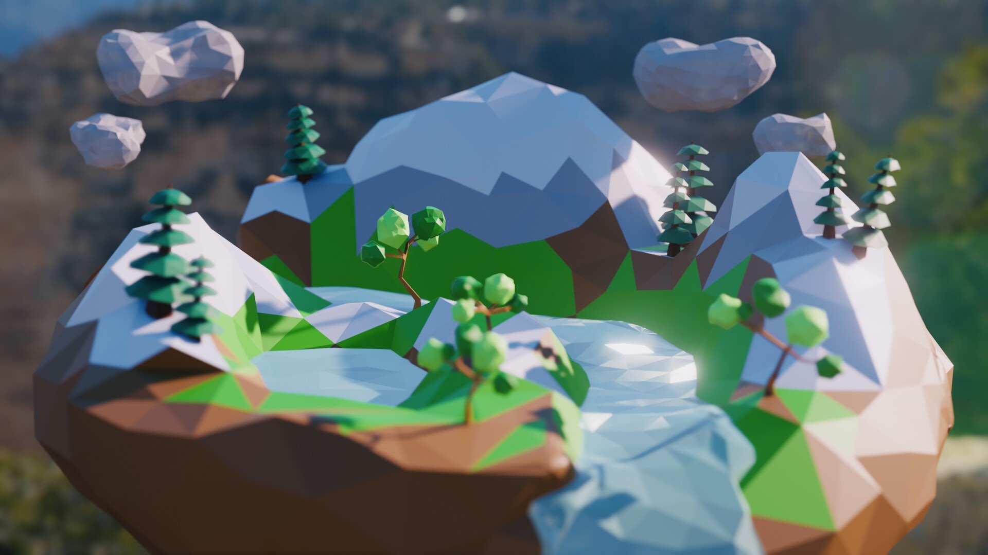 ArtStation - Low Poly Island Tutorial