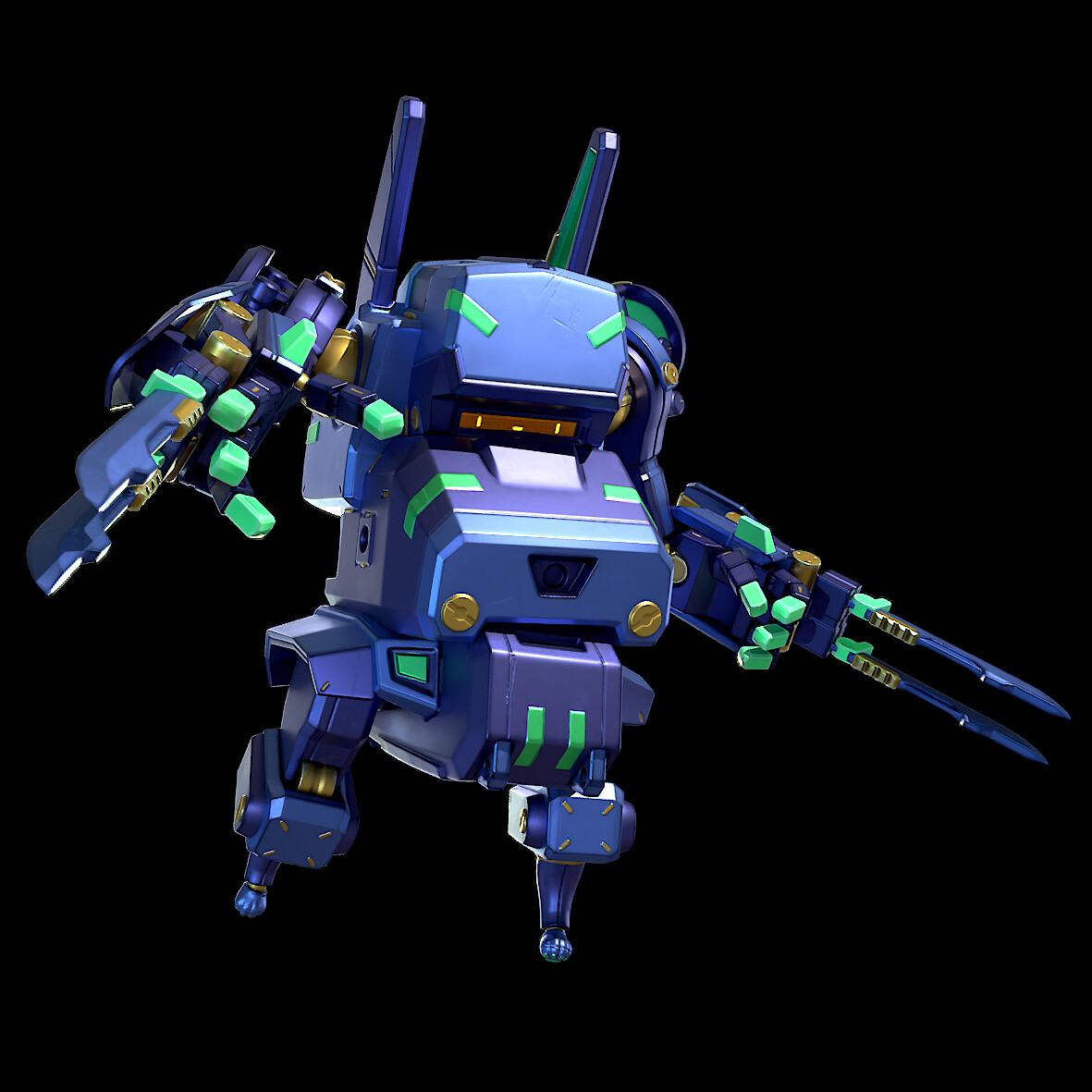 ArtStation - Toy Mech