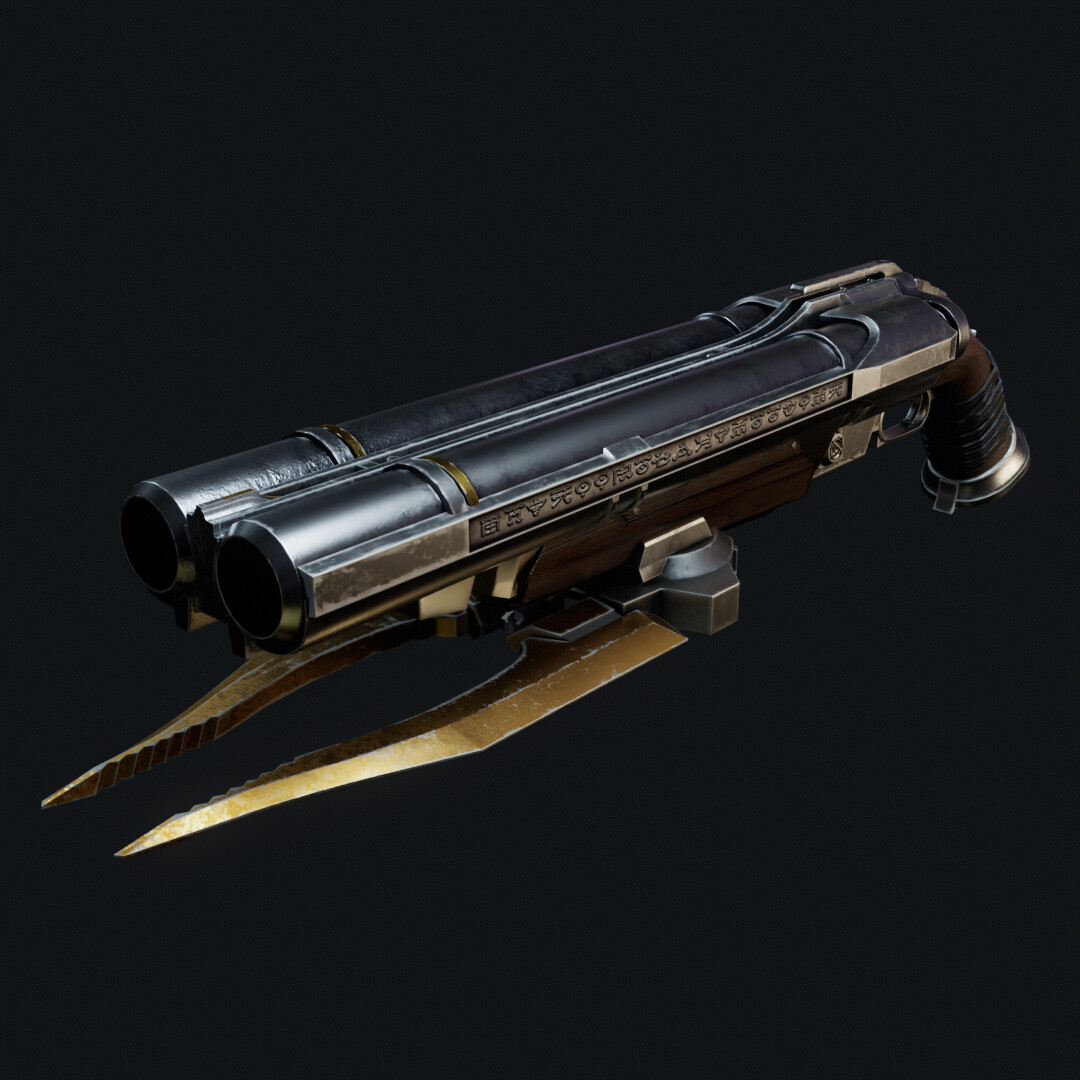 ArtStation - DOOM Eternal - Super Shotgun Fanart