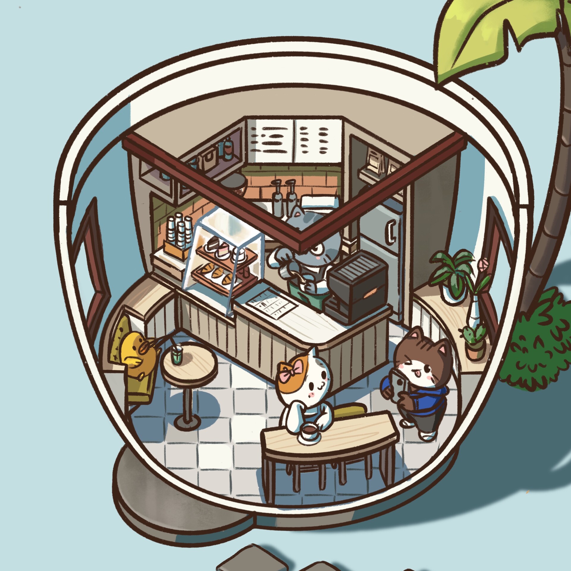 ArtStation - Mini Café