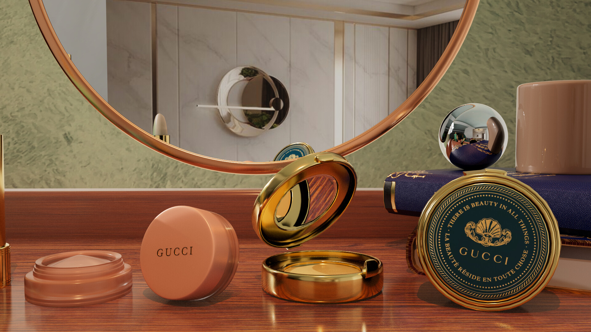 ArtStation - Gucci Product Visualization