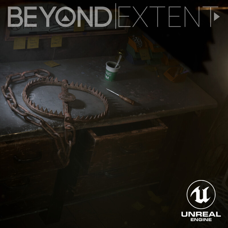 ArtStation - Safe House Diorama (Beyond Extent Challenge)