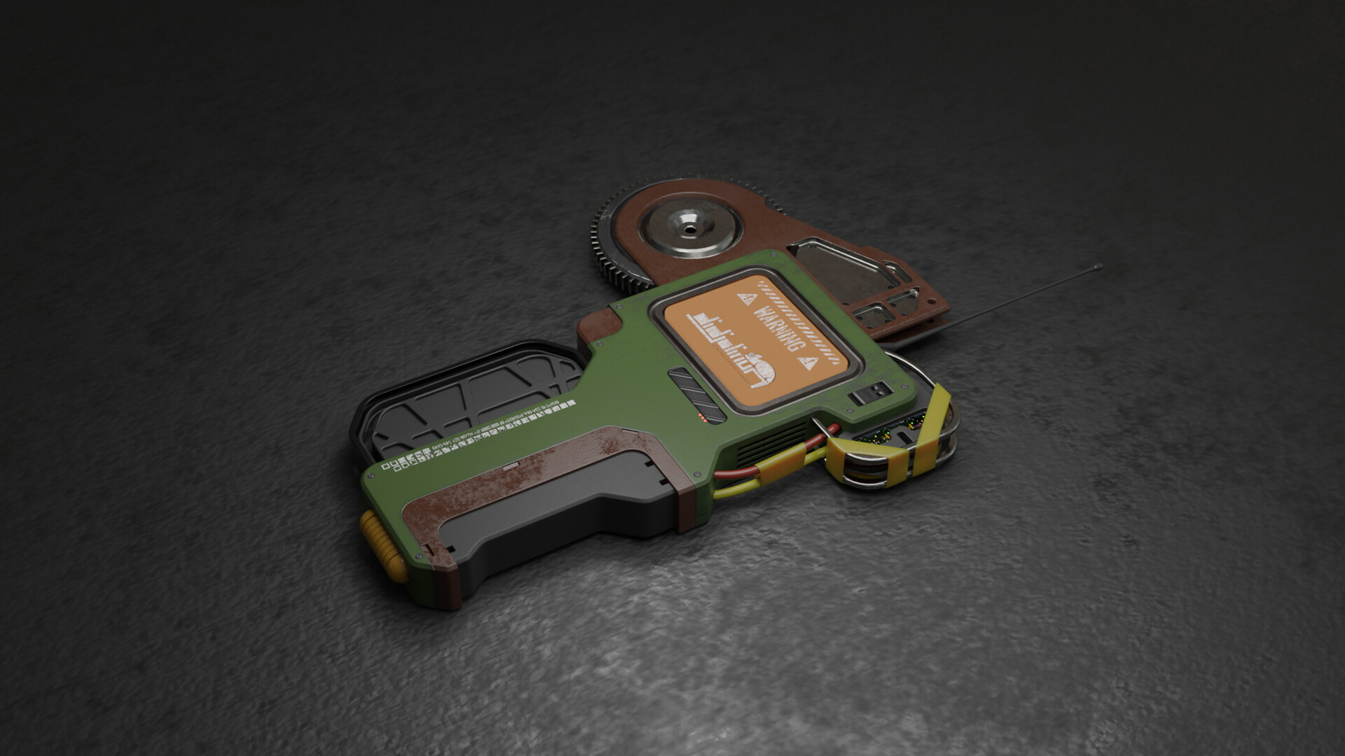 ArtStation - Blender Practice Session - BlenderBros Sci-FI Portable Device