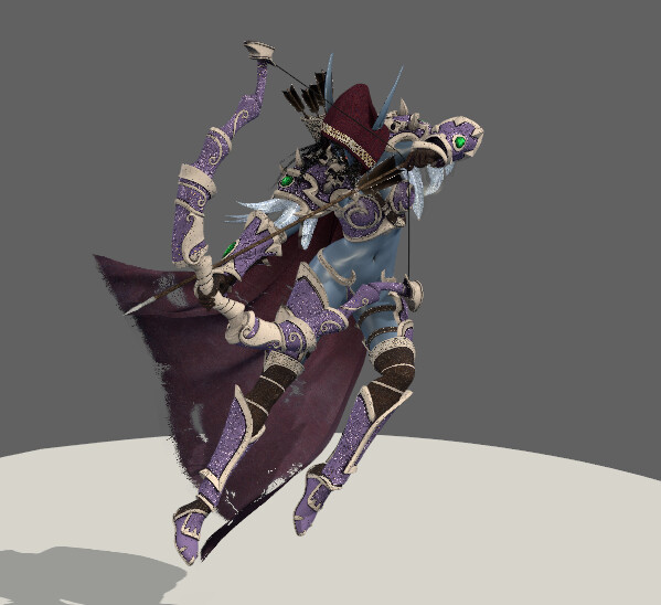 Artstation Day 7 Sylvanas Windrunner Pose