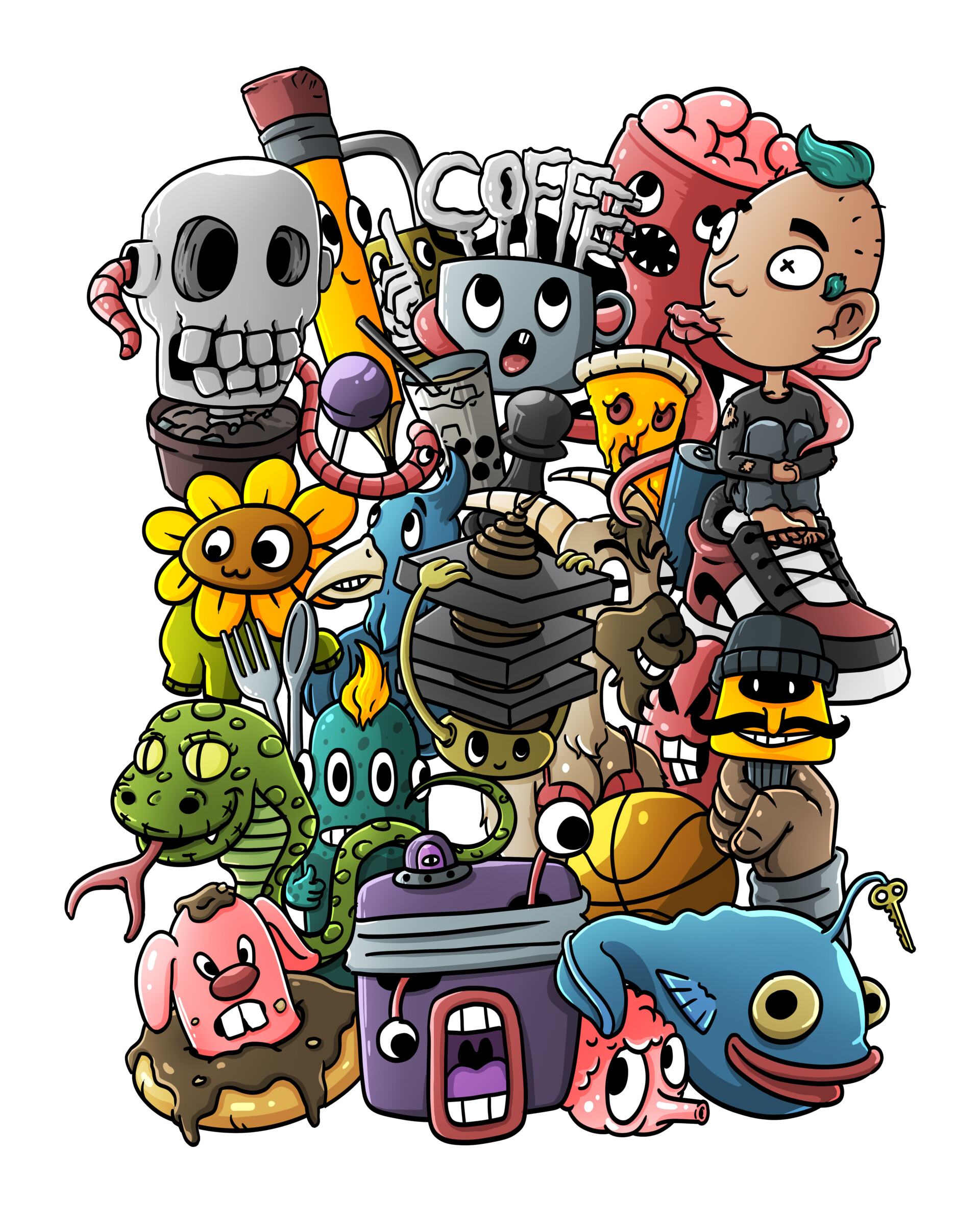 ArtStation - Kiel's Doodle Art