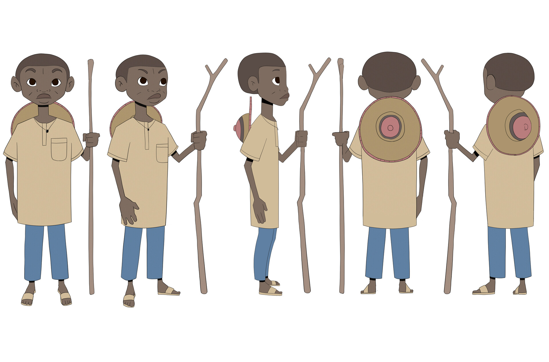 ArtStation - Fulani Herdsboy