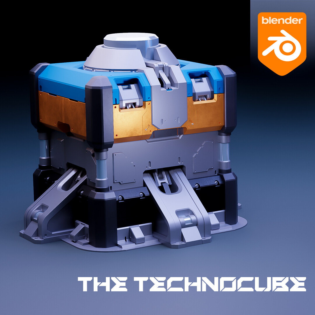 ArtStation - The technocube