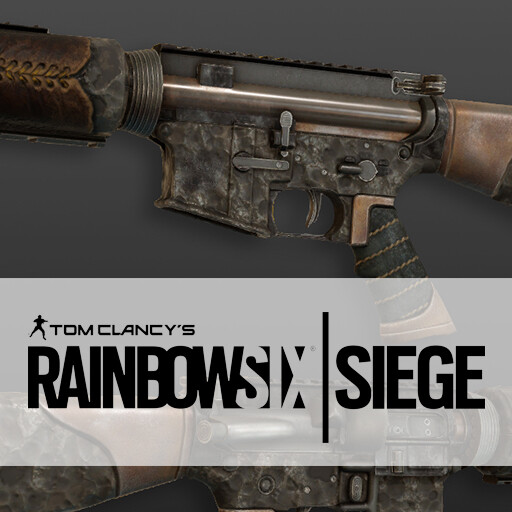ArtStation - Rainbow 6 Siege - Weapon Skin 07