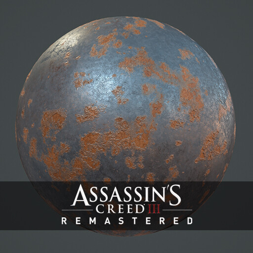 ArtStation - Assassin's Creed 3 Remastered Materials - Rusty Metal
