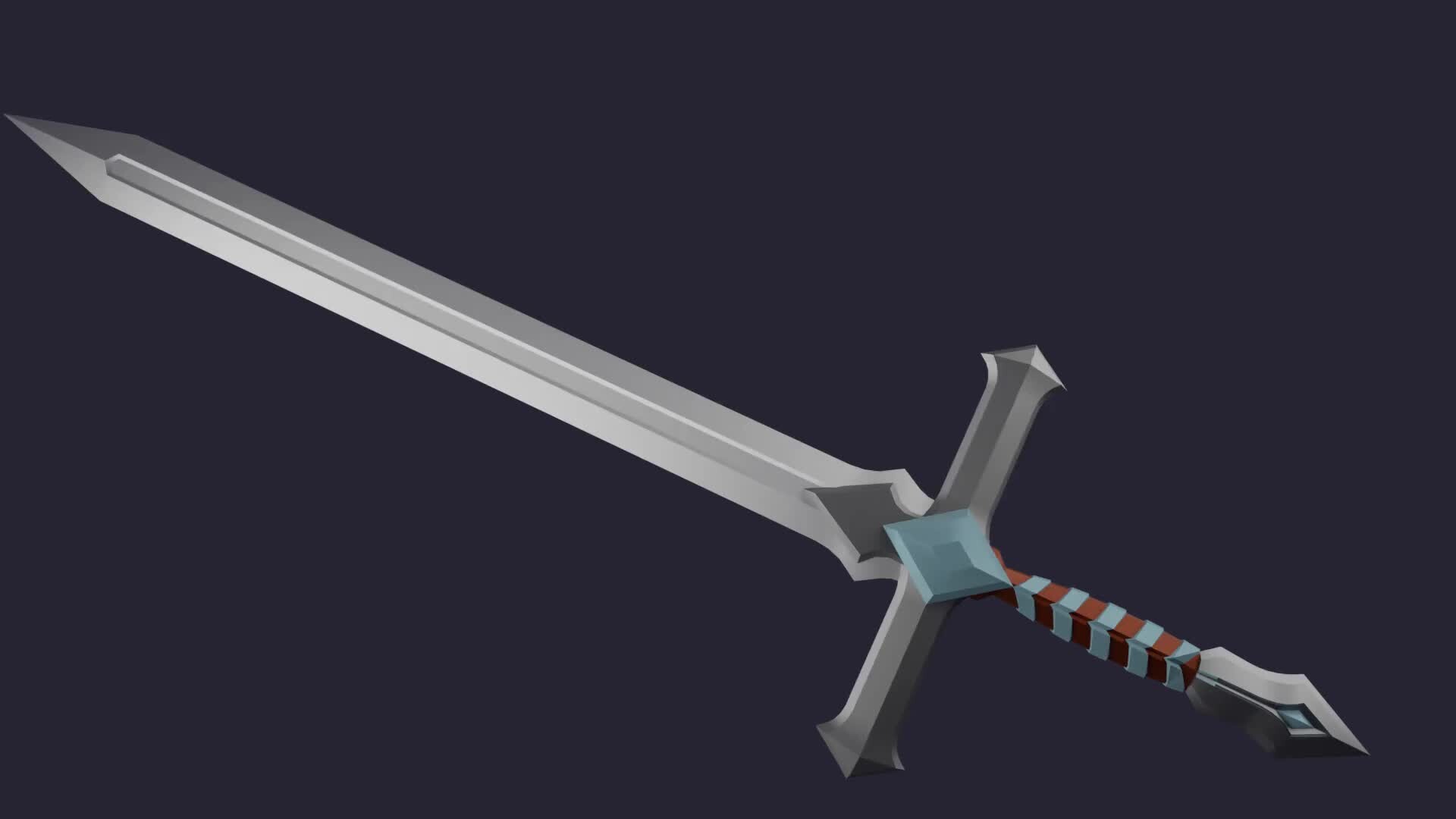 ArtStation - 3D Sword Modeling