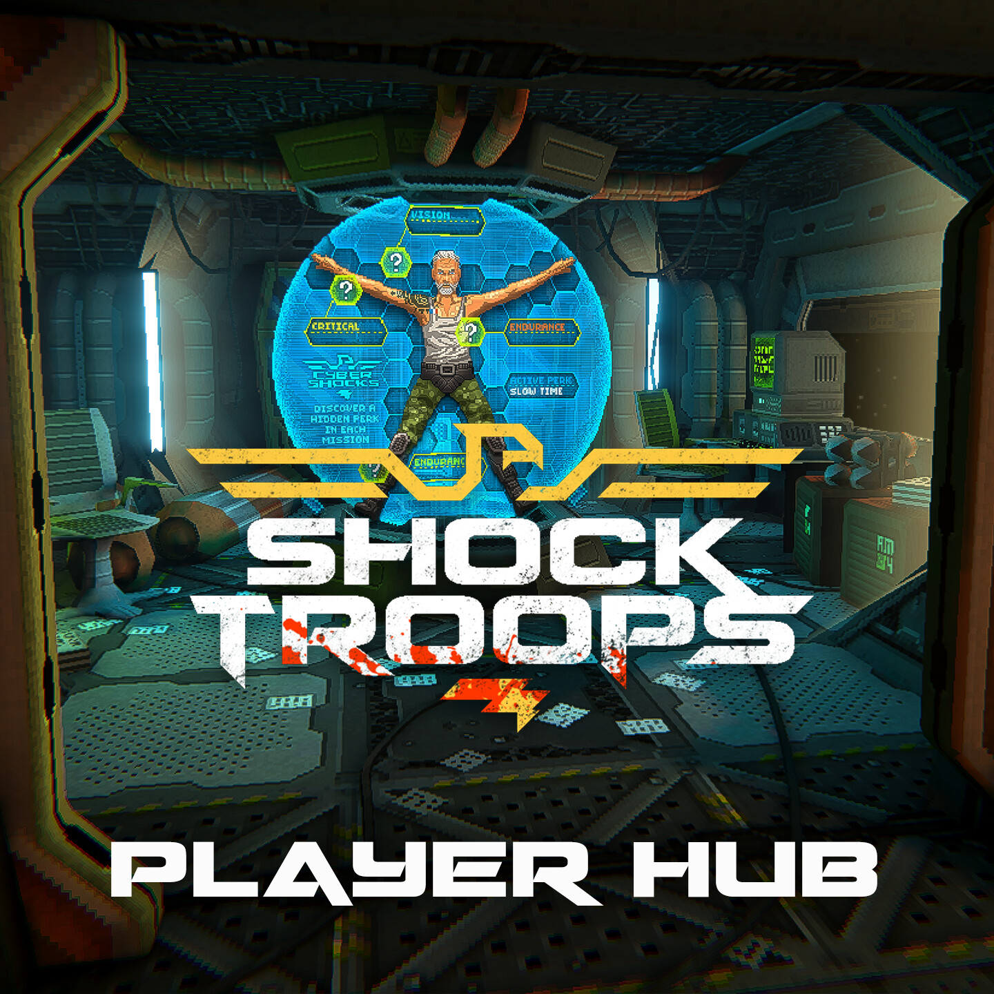 ArtStation - Shock Troops VR - Player/Mission HUB