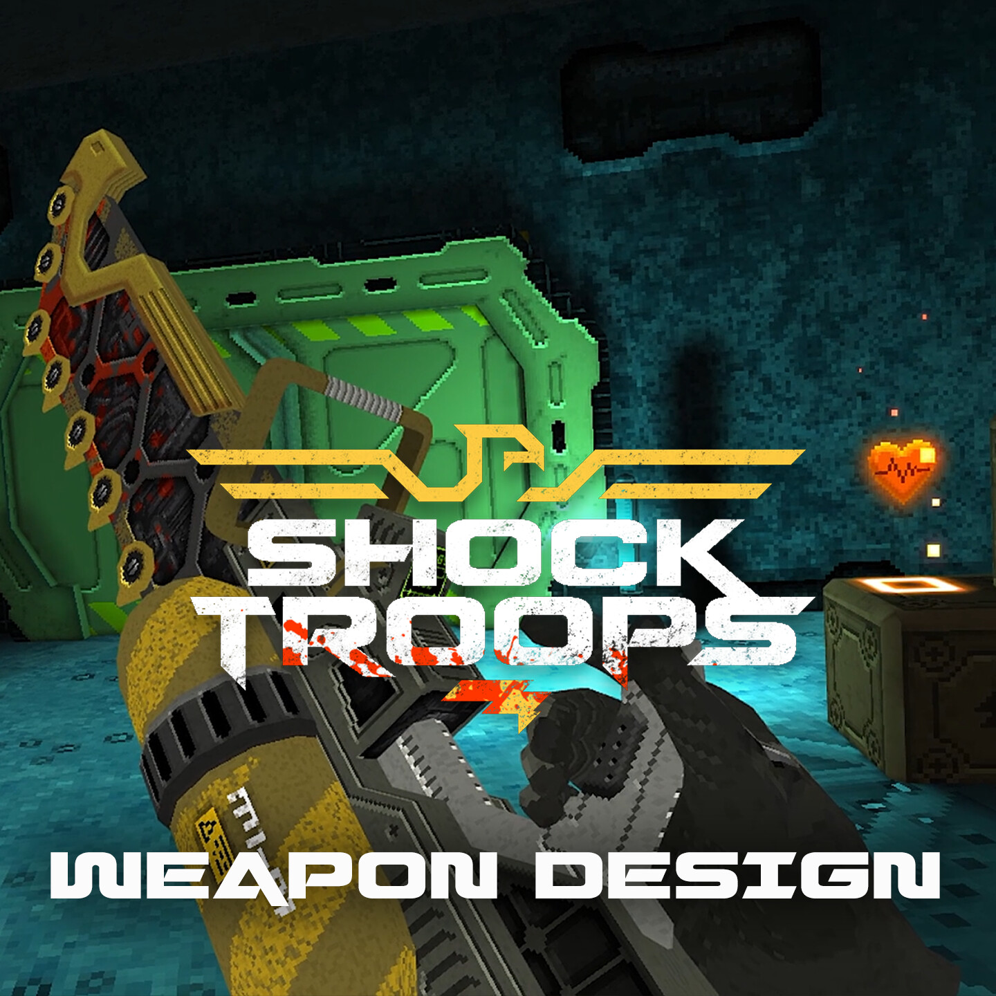 ArtStation - Shock Troops VR - Weapons design