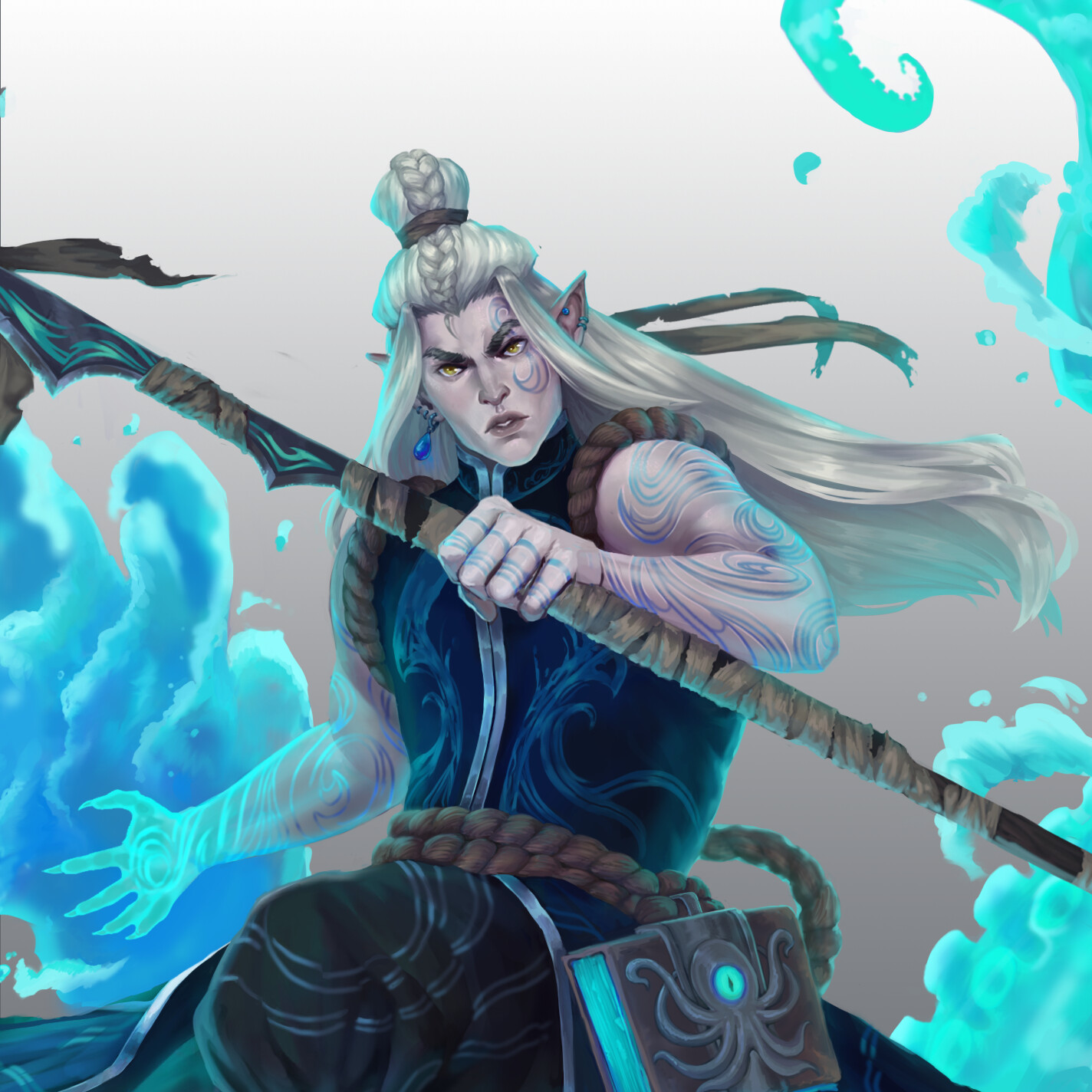 ArtStation - Warlock of the Fathomless - Character Illustration