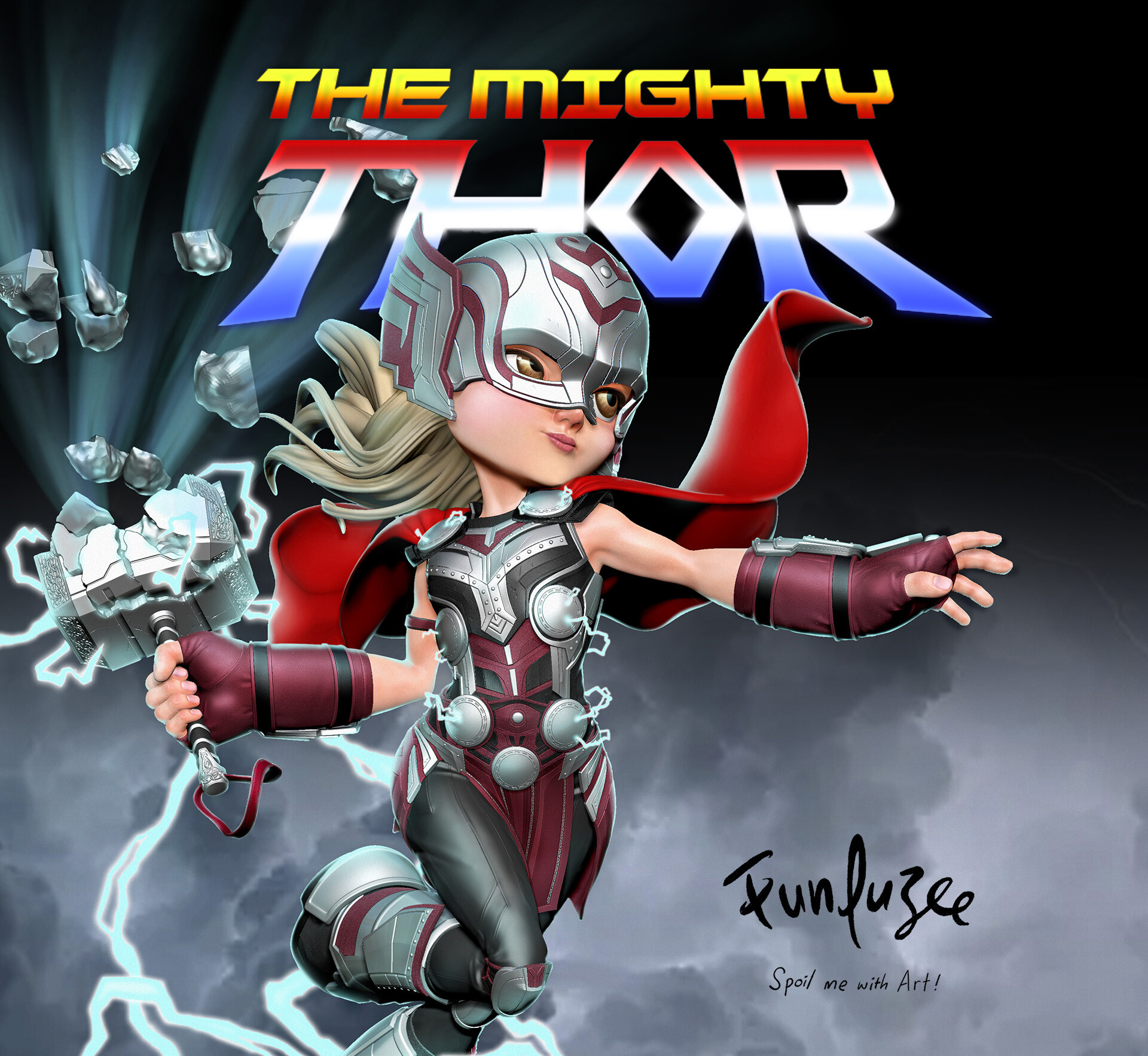 ArtStation - The Mighty Thor