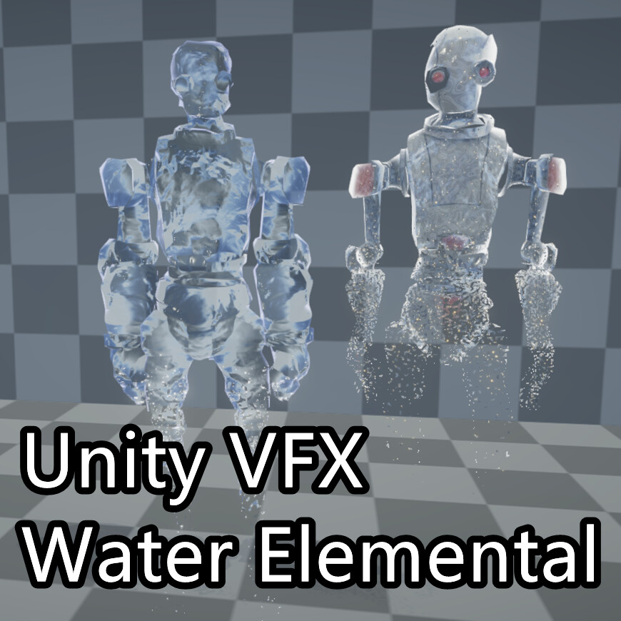 ArtStation - Unity VFX - Water Elemental Effect - Downloadable