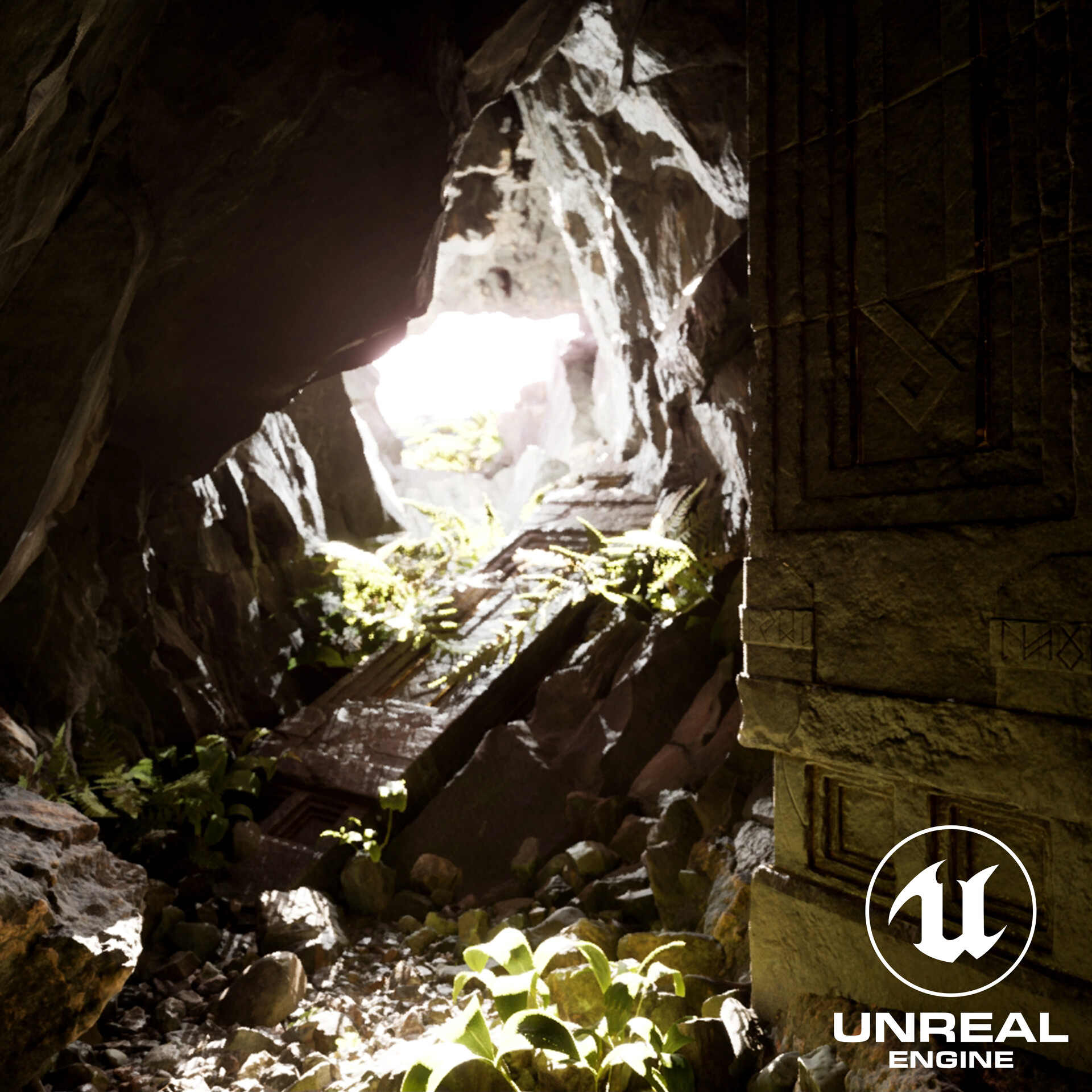 ArtStation - Old Nordic Cave - Unreal Engine 5