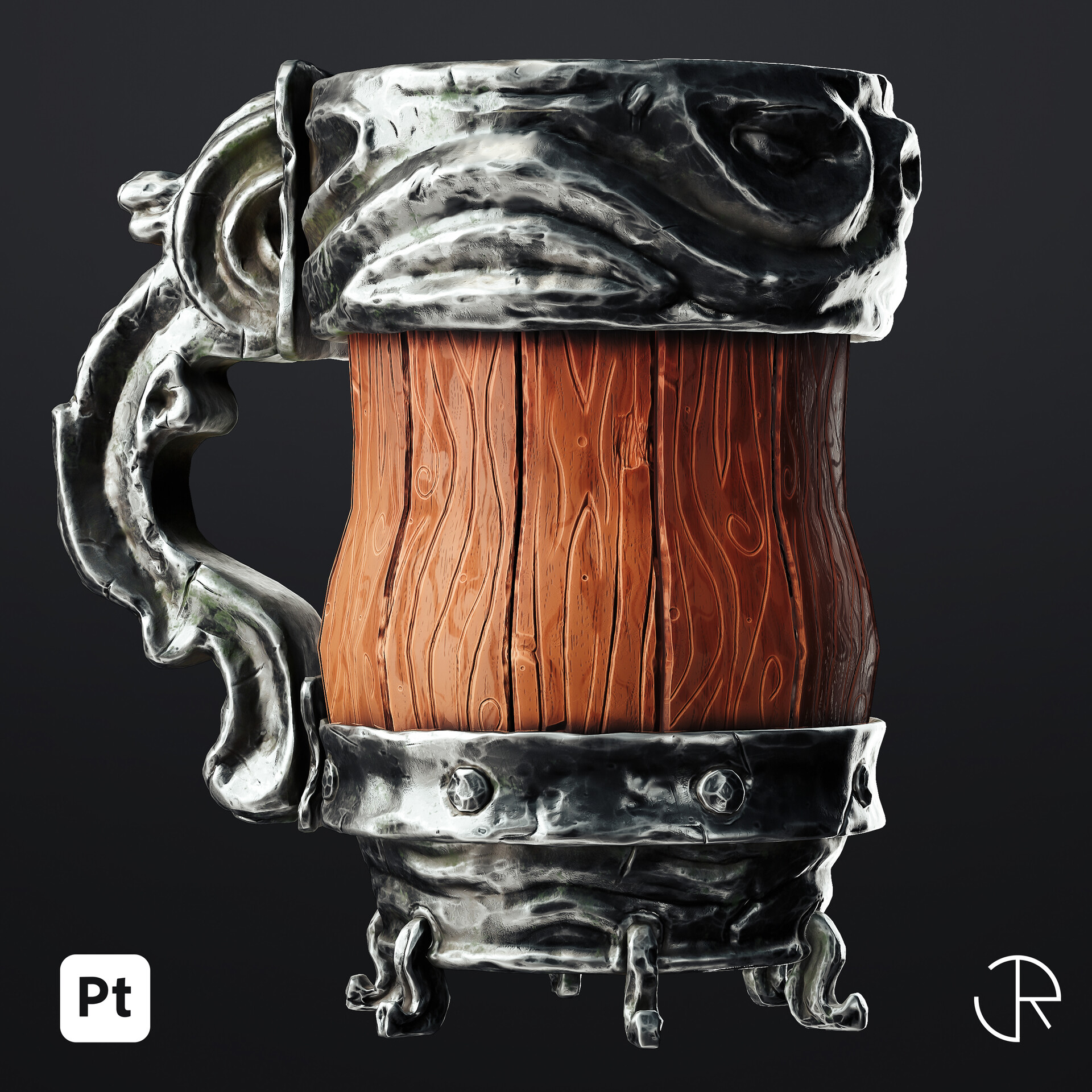 Javad Rajabzade - Stylized Mug substance painter