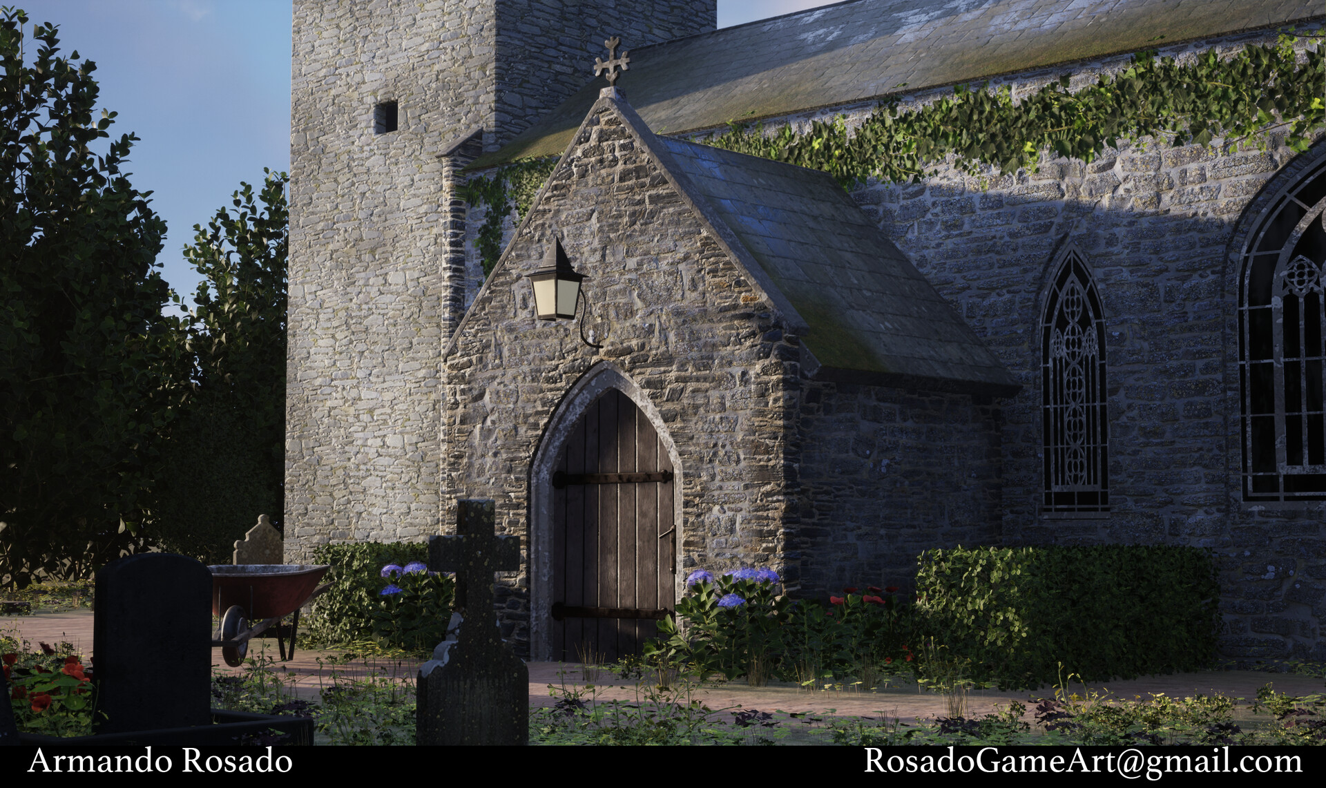 ArtStation - Victorian Cemetery