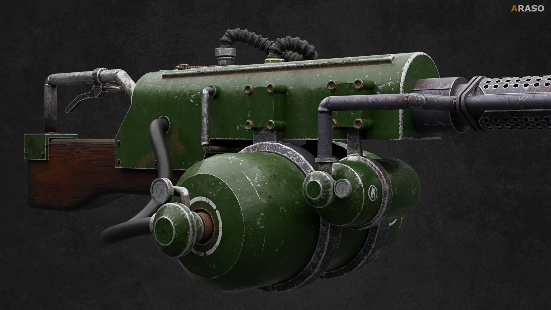 ArtStation - flamethrower