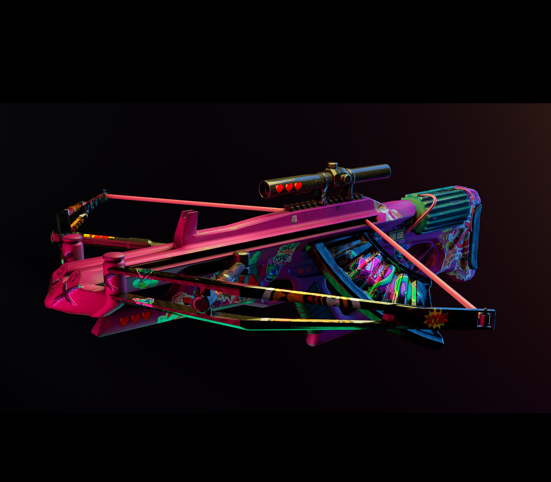 ArtStation - Viper crossbow