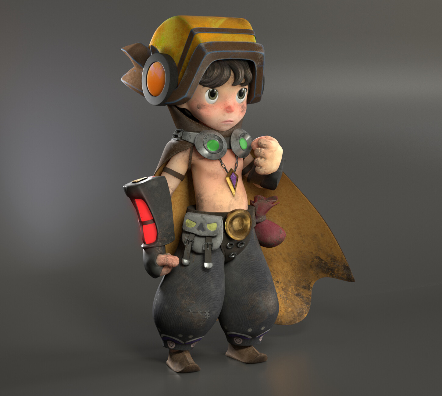 ArtStation - Character Model & Texturing