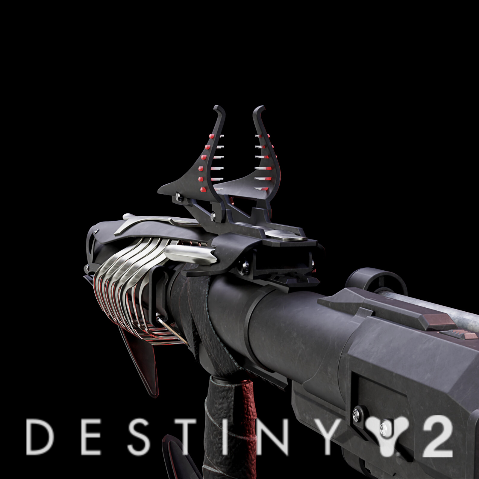 ArtStation - "Destiny 2" Lingering Dread Grenade Launcher