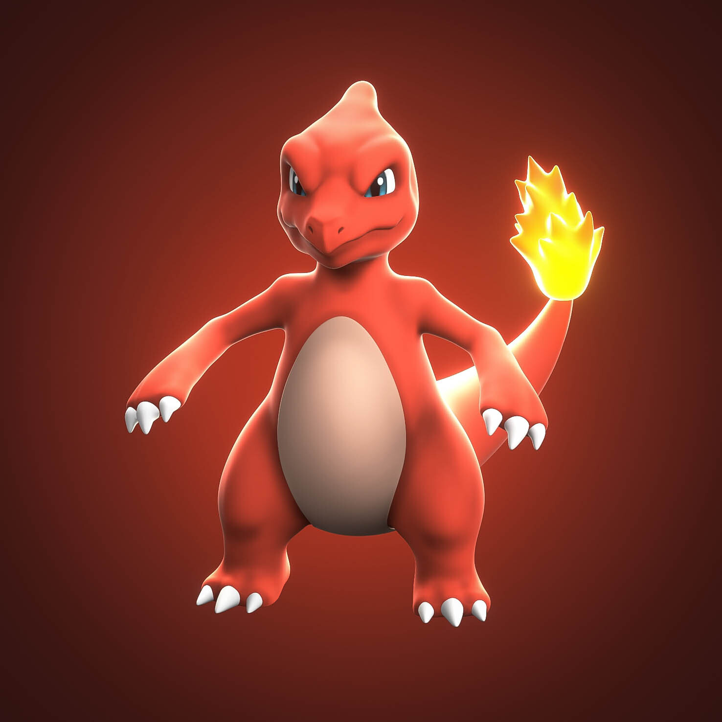 ArtStation - Charmeleon fan art Blender