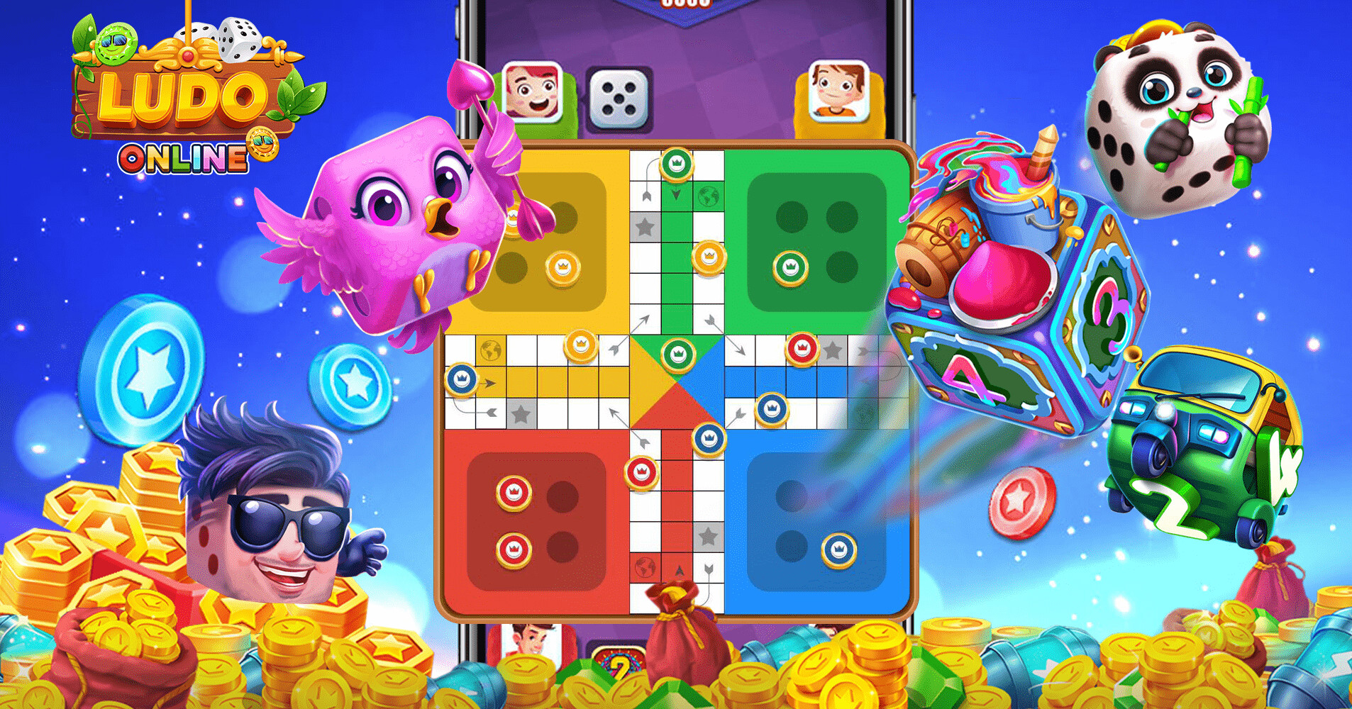 ArtStation - Ludo Online Campaign Graphic